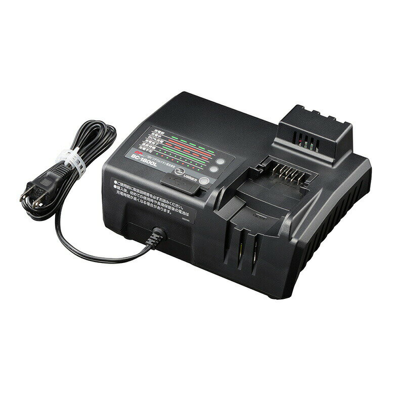 36V/18V/10.8V用充電器 ＜充電時間＞ 　36V　 84分 ：2,500mAh 　18V　 25分 ：1,500mAh 84分 ：5,000mAh 91分 ：6,000mAh 　10.8V　 26分 ：1,500mAh 41分 ：...