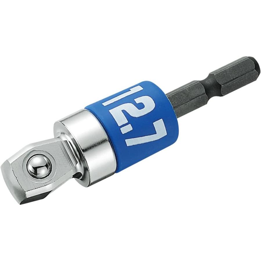 ●軸折れに強い！ねじれ応力を緩和、耐久性2倍（当社比） ●ねじれ応力を緩和し、耐久性2倍（当社比）、18V機種に対応しています ●エラストマー樹脂を利用したサイズ別色分けで、使いたいサイズが一目で判ります ●首振り角度10°と固定（直線）状...