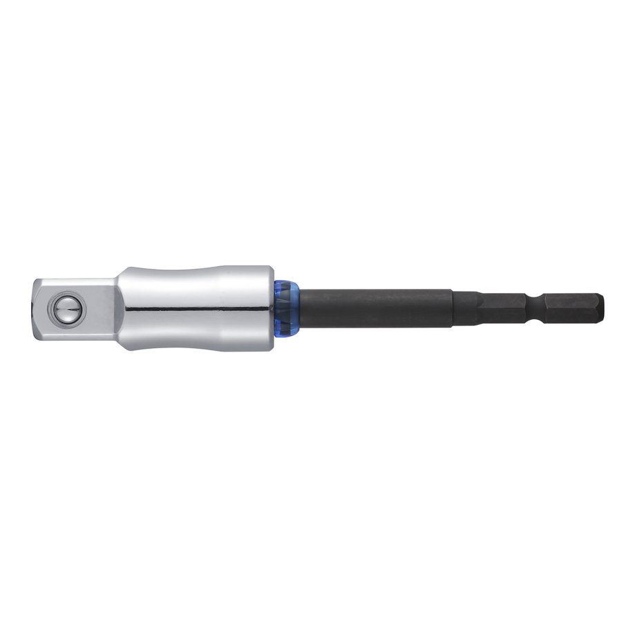●ソケットアダプター　四角部1/2”SQ×ロングタイプ ●40Vインパクト対応。耐久性5倍！新衝撃吸収材と長めのビット軸のトーション効果で耐久性がアップ。 ●カラーでサイズ分け、探しやすい。 ●市販ソケットが使える。 [仕様] 刃先サイズ：...
