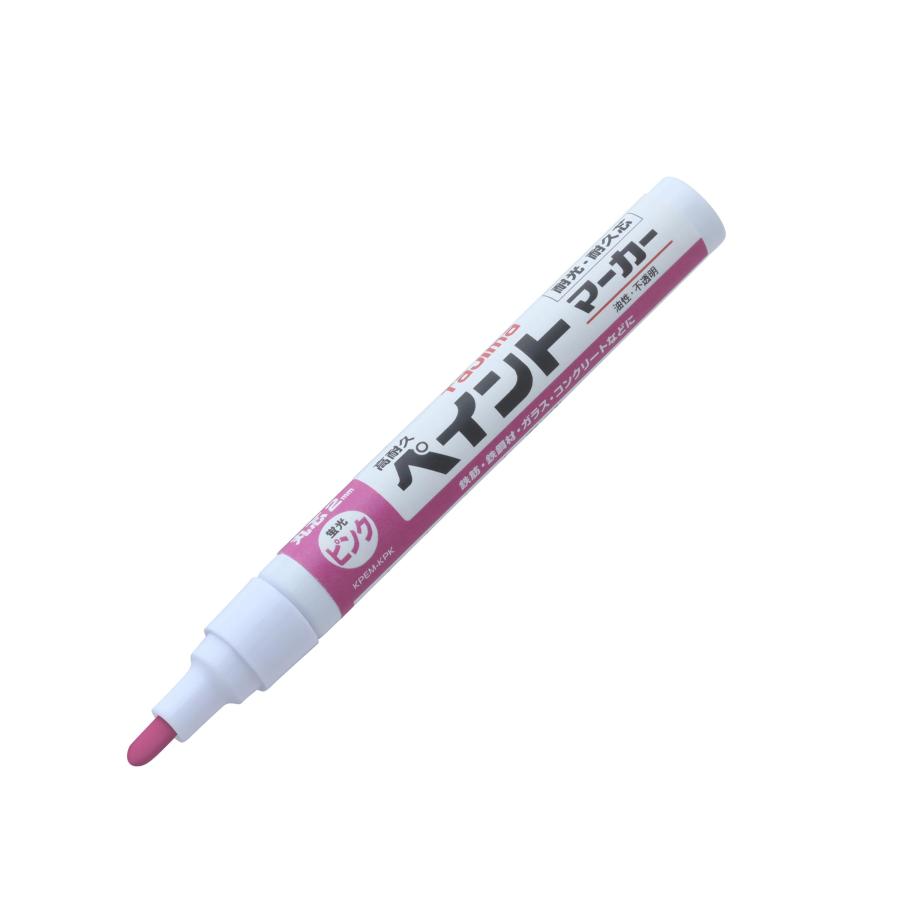 ●隠ぺい力の強いインクで筆記線が鮮明!下地が透けて見えにくい ●鉄筋、鉄骨などダーク色の材料でも鮮やかにマーキング ●工業用のキシレンペイントマーカー。屋外現場に強い耐光性インク ●硬く荒い面に強い高耐久芯、鉄筋やコンクリートなどの硬く荒い...