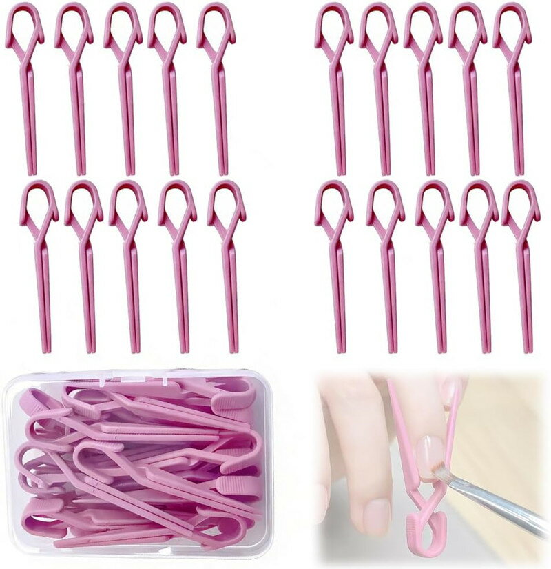 【プロ級ネイルシェイプ補助ツール】ネイルエクステンション / コンストラクション向けに設計され、塗布直後のジェル付き爪を安定的に挟持してカーブと形状を高精度で維持。手動で支える手間を省き、爪面の定形をより立体的かつ完璧にし、家庭の DIY ...