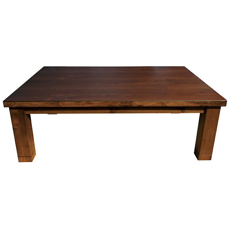 こたつ　家具調こたつ　座敷机　リビングテーブル　座卓　 幅105cm　120cm　135cm　150cm 長方形　和室　和風　ココア 商品説明 香川県高松市の家具職人が丹精込めて作り上げた一品です。通常は座卓として、寒い時期はこたつとして年...