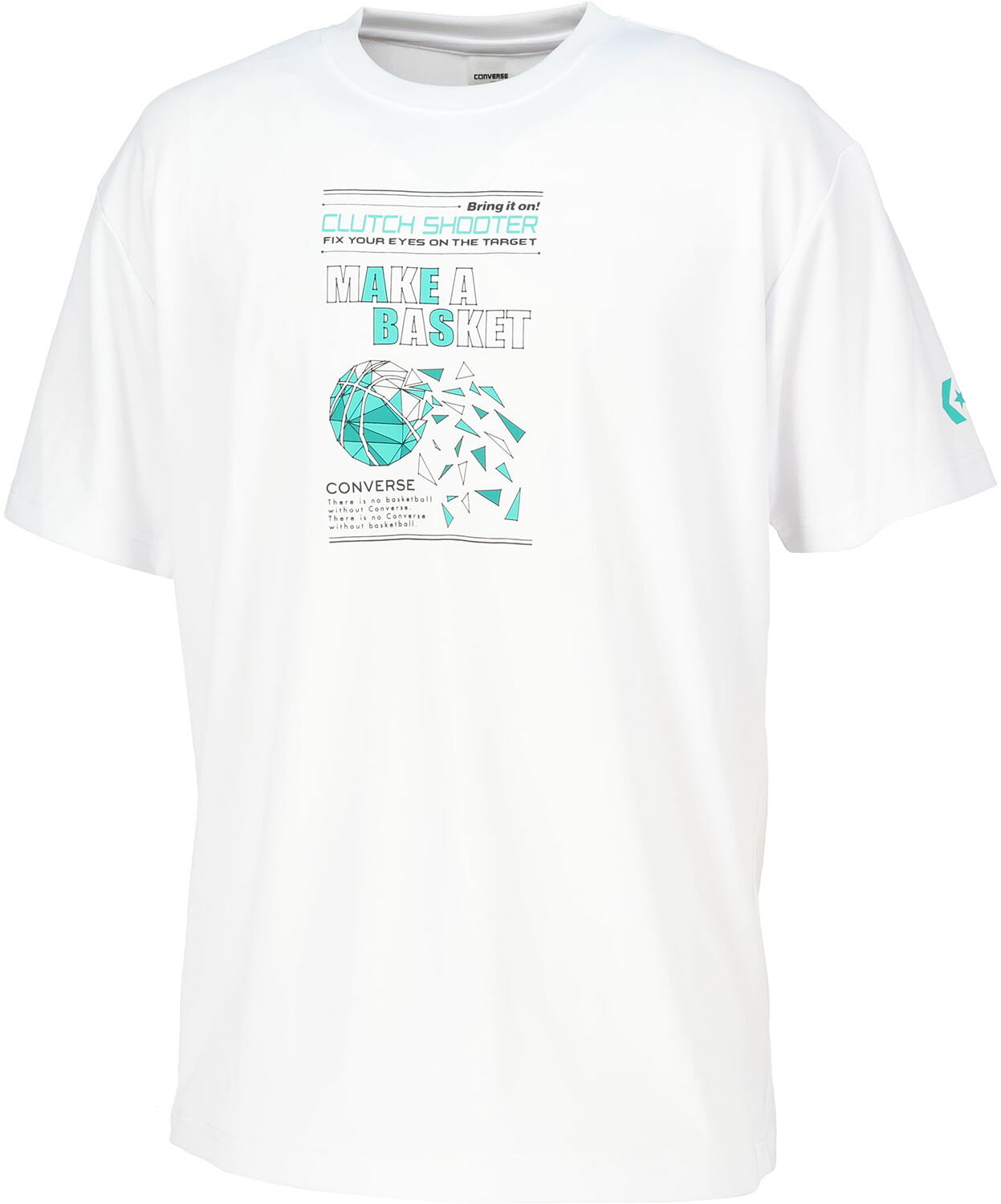 品名：6S プリントTシャツカラー名：ホワイト×エメラルドサイズ詳細：Sサイズ:チェスト86-90cm、身長162-167cmMサイズ:チェスト90-94cm、身長167-172cmLサイズ:チェスト94-98cm、身長172-177cmO...