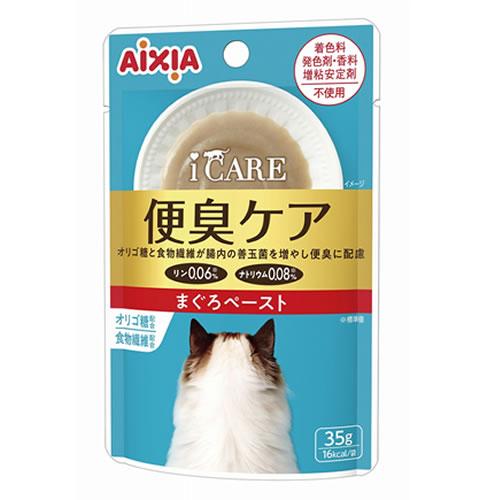 腸内細菌叢を整えることで便臭に配慮。オリゴ糖と食物繊維が腸内の善玉菌を増やし、便臭に配慮。原材料：魚介類（マグロ、フィッシュエキス）、でん粉、食物繊維、オリゴ糖使用方法：1日1‐2袋を目安にアイシアの総合栄養食ドライフード等と併用してお与え...