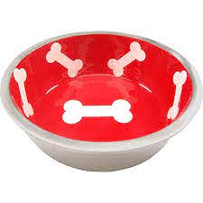 重厚感のあるアルミのベースに、耐久性に優れた食器用樹脂でコーティングを施したペットボウル。美しさと強さを備えたアルミ製食器。原材料：アルミ、エポキシ樹脂。