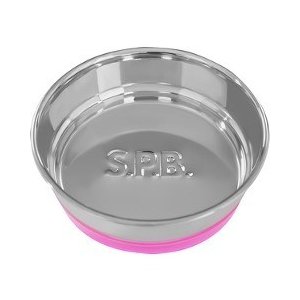 スベリ止めリングが付いたステンレス製食器です。スベリ止めリングが取り外せて、洗いやすい。原材料：ステンレススチール、プラスチック、TPE。