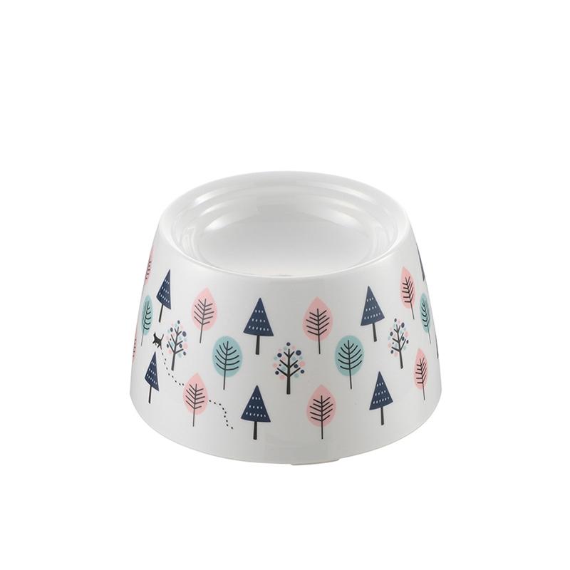 陶器のような質感で高さのある食器です。原材料：本体：メラミン樹脂、ゴム脚：シリコーンゴム。幅×奥行×高さ=157×152×93(mm)。陶器のような質感で高さのある食器！。