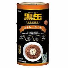 かつおの赤身肉を使用した総合栄養食。原材料：魚介類（カツオ、フィッシュエキス）、鶏ささみ、オリゴ糖、ミネラル類（Ca、Mn、Zn）、ビタミン類（A、E、K、B1）。幅×奥行×高さ=76×76×146(mm)。DHA、EPA、鉄分、タウリン、...