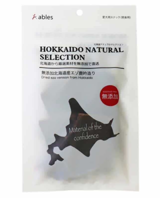 北海道産のエゾ鹿肉を使用したジャーキー