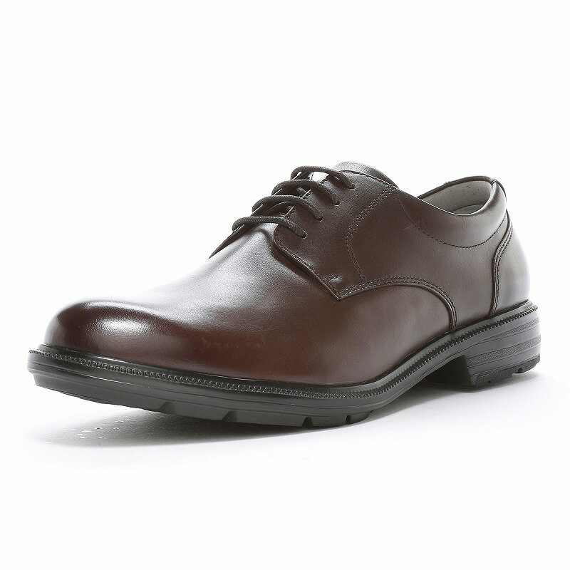 カラー名：ダークブラウンサイズ詳細：24.5cm-28.0cm、29.0cm、30.0cm商品の説明：足のストレスを軽減するビジネスシューズ「バランスワークス」シリーズの4E(幅広)タイプです。「柔らかさ」と「安定性」を両立させた快適な着用...