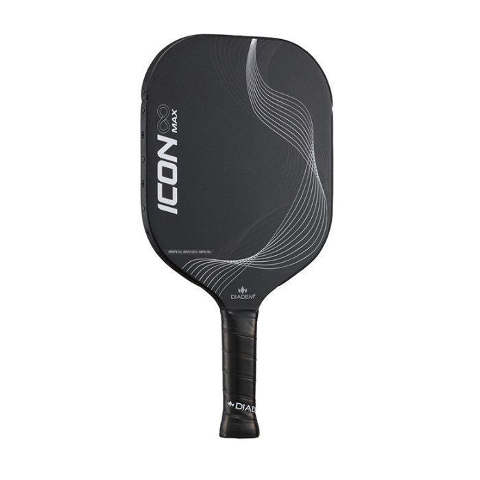 品名：TPA011_ICON_IN_MAX_BK/WHT商品の説明：Dual Foam Coreを採用。安定性、スイートエリア、パワーが強化され振動を除外。さらにDouble grit surfaceがスピンを高める。あらゆるショットでパフ...