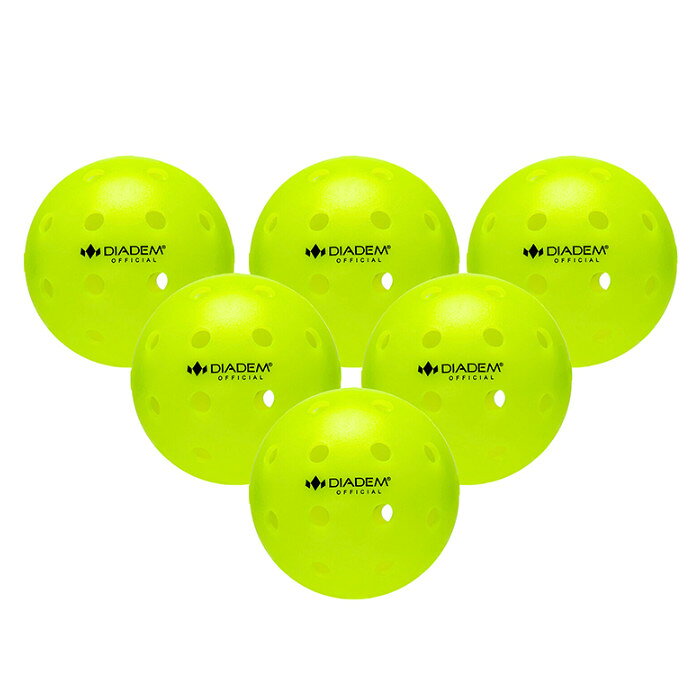 品名：POWER_PICKLEBALL_6PKカラー名：NEONサイズ詳細：直径平均74mm※商品によってはどうしても若干の誤差が発生してしまいます。　1-2cmの誤差はあらかじめご了承ください。商品の説明：耐久性のあるプラスチックを使用。...