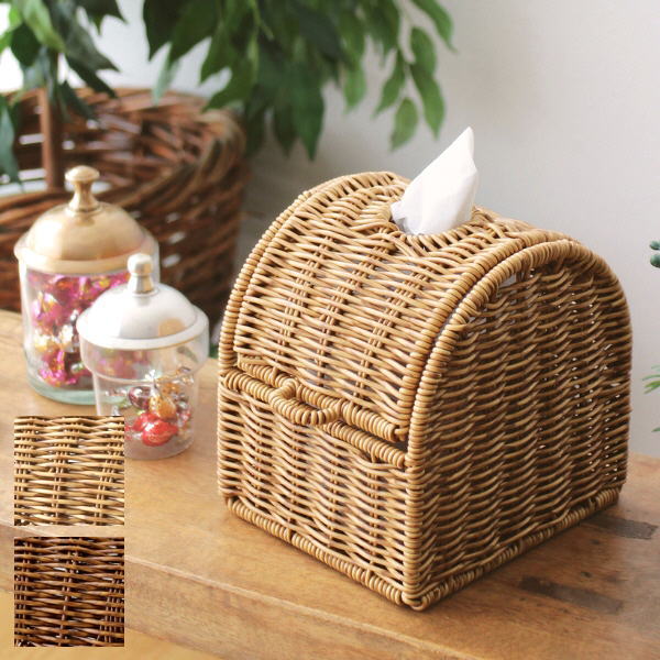 フェイクラタン まるで天然素材に見える ポリプロピレンとポリエチレンを使った 実用的な機能を備えながら インテリア性にも優れたアイテム 汚れても 軽く水洗いが出来るのがポイントで キッチンやランドリースペースの収納でも 頼れる存在になりそう...