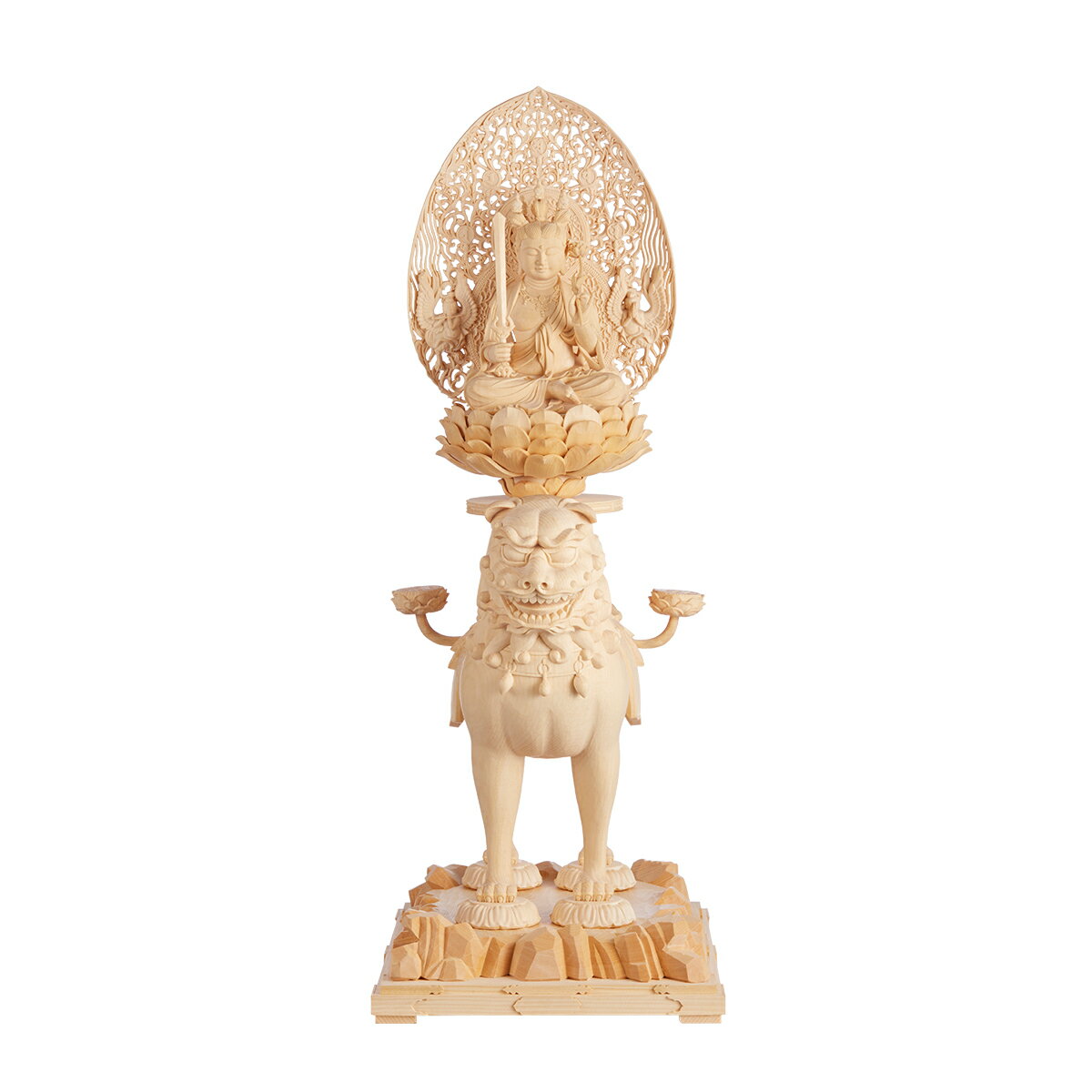 RIYAK リヤク ～ RIYAK（リヤク）は、仏様と日常を共にするための木製仏像ブランドです。～ 圧倒的な存在感を放つプレミアシリーズ。しっかりと感じられるRIYAKのハイエンドモデル。 【学業成就・合格祈願】学業向上や試験合格にご利益が...