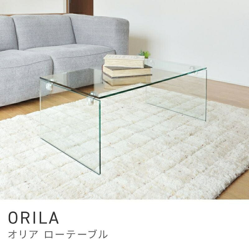 モダン空間に合わせたいガラステーブル ローテーブル リビングテーブル 幅100cm センターテーブル コーヒーテーブル ガラステーブル モダン｜ORILA 【商品仕様】 ・サイズ：幅100×奥行50×高さ38.5cm ・素材：10mm強化ガ...