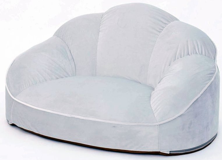型番 A298-722GRY 商品説明 ●材質：表地＝ポリエステル中身＝ウレタンフォーム 仕様 しっかりとしてシェル型ソファー。スチールパイプを使ってませんので、お子様にも安心して使えます 仕様 かわいいシェル型ソファ-/1人掛け 仕様 W...