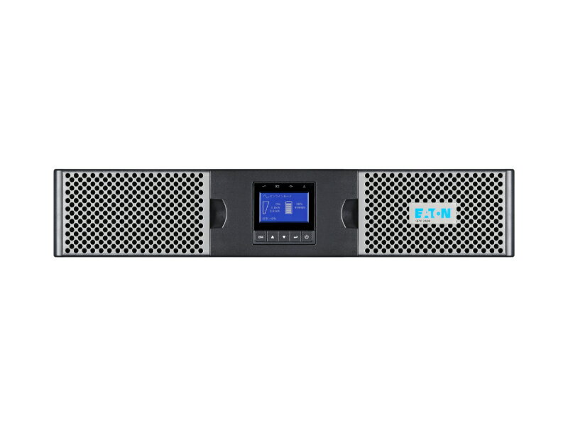 型番 9PX2400RTJ-S6 商品説明 常時インバーターUPS、ラック型2U、100V、2400VA/2160W 仕様 【寸法(mm)】87H x 440W x 605D【重量(g)】9PX2400RTJ_正面.jpg