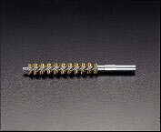 型番EA109CJ-16 商品説明●材質…真鍮●EA109CH用●ねじ…No.12-24NC●ブラシ径…16.0mm●シングルねじり、ダブルステム型●異物を掻き落としたり、取り除く作業に便利です。 ★注意事項★商品画像に複数商品が載っており...