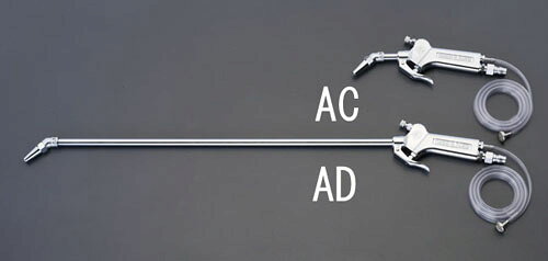 型番EA122AC 商品説明●穴径…3mm●エアー量…80L/min●使用圧力…0.7MPa●本体材質…アルミダイカスト●洗浄油ホース1.5m付●洗剤量調整バルブ付●プラグ付●使用コンプレッサー…0.75kw●ノズル長…60mm●全長…21...