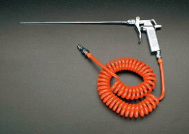型番EA123AE-23 商品説明●ノズル長…300mm●エアー量…150L/min●穴径…2mm●常用圧力…0.69MPa●ホース全長…5m●使用範囲…3.5m●付属品…プラグ●本体材質…アルミダイカスト ★注意事項★商品画像に複数商品が...