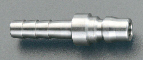 型番EA140AJ-3 商品説明●型…中圧型●材質…SUS304●バルブレス構造●タケノコ径…11mm●適合ホース内径※…9.5mm●使用圧力…7.4MPa●中圧型のプラグ、ソケットは同ねじサイズのみしか適合しません●※適合ホース内径はホー...