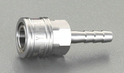 型番EA140BJ-4 商品説明●型…中圧型●材質…SUS304●オーリング(NBR)●バルブレス構造●タケノコ径…15mm●適合ホース内径※…13mm●常用圧力…7.4MPa●中圧型のプラグ、ソケットは同ねじサイズのみしか適合しません●※...