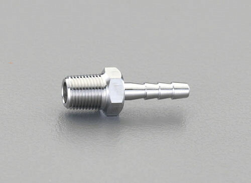 型番EA141A-121 商品説明●メーカー…アソー（ASOH）●型番…HN-7309●材質…SUS304●使用温度…-50〜150℃●ねじサイズ…R（PT）3/8”●タケノコ径…9mm●適合ホース内径※…8mm●※適合ホース内径はホース材...