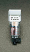 型番EA153AB-2 商品説明●全高…115mm●最高使用圧力…1MPa(10.2kgf/c)●フィルター…5μm●取付ねじ…Rc(PT)1/4”●面間…40mm●重量…240g ★注意事項★商品画像に複数商品が載っており、番号やアルファ...