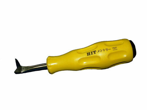 型番EA207HA 商品説明●メーカー…ヒット商事（HIT）●型番…YM7●材質…刃：硬鋼材　グリップ：樹脂●サイズ…170mm●重量…160g●適合パイプサイズ…40A〜250A●塩ビパイプの給水管・排水管などの糸面取り●塩ビパイプの外側...