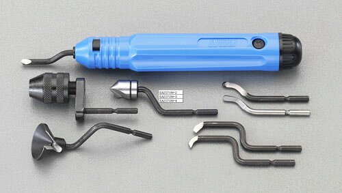型番EA207VW-2 商品説明●〈セット内容〉…●ハンドル●ドリルチャック●外面取りカッター●溝用スクレーパー●3.2mmカウンターシンク●10.4mmカウンターシンク●内ねじ用スクレーパー●小パイプリーマー（EA207R-10）●小パイ...