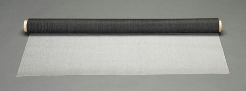 型番EA334BC-33 商品説明●サイズ…1，000×3，000mm●厚み…0.6mm●材質…特殊アクリル繊維を焼成炭化した有機繊維織物(片面、難燃シリコン樹脂コーティング)●耐熱温度…250℃●防火カーテン、遮熱カーテンに最適です。●シ...