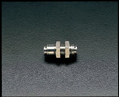 型番EA425DF-8 商品説明●材質…SUS316●使用流体…空気●使用圧力… 0〜1.0MPa(0〜10kgf/c)●使用温度…−15〜120℃(凍結なきこと)●チューブ外径…8mm●ワンタッチ配管が可能です。 ★注意事項★商品画像に複...