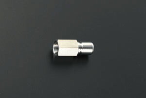 型番EA425DL-3 商品説明●本体…SUS316●使用流体…空気・水・油●使用圧力…0〜1.4MPa(14kgf/c)●使用温度…−10〜150℃(凍結なきこと)●ねじサイズ…Rc（PT）3/8” ★注意事項★商品画像に複数商品が載って...