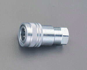 型番EA425DP-8 商品説明●取付ねじ…G（PF）1”●材質…亜鉛メッキ鋼●オーリング(NBR)●耐圧…20MPa●両路開閉型●油圧回路の素早い着脱に便利です。 ★注意事項★商品画像に複数商品が載っており、番号やアルファベットが記載され...