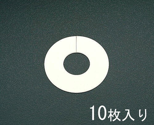 型番EA440AG-40 商品説明●メーカー…アカギ●型番…A10689-0080●径称…40A●適合管外径…49.0mm●プレート外径…99.2mm●材質…塩化ビニール●カラー…アイボリー●のり付●厚さ…1.5mm●入数は10枚入りです。...