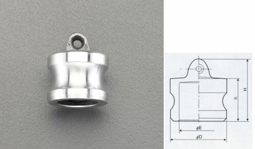 型番EA462BG-4 商品説明●材質…アルミダイカスト(ADC12)●使用圧力…1.76MPa(18kgf/c)●使用温度…-30℃〜70℃●呼び径…15（1/2”)・20（3/4”)※15と20は共用です。●サイズ(mm)…D：32、E...