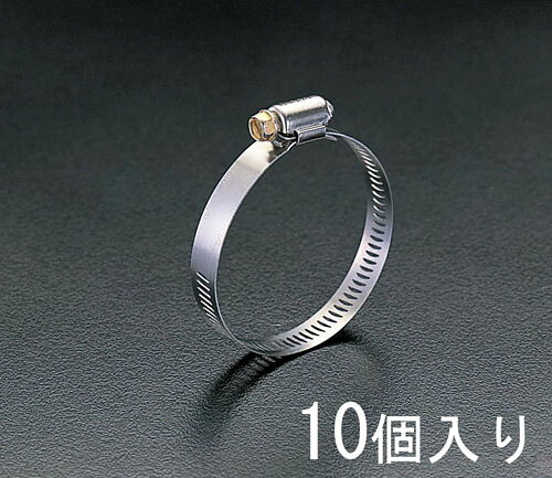 型番EA463CA-95 商品説明●万能工業用●バンド幅…12.7mm●六角(−)ねじ…5/16”(8mm)●材質…バンド：SUS301、ボルト：スチール●適合直径…71〜95mm●入数は10個入りです。 ★注意事項★商品画像に複数商品が載...