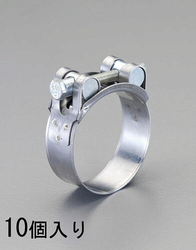 型番EA463SC-22 商品説明●適合直径…20〜22mm●材質…バンド：ステンレス、ボルト：スチール●バンド幅…18mm●入数は10個入りです。 ★注意事項★商品画像に複数商品が載っており、番号やアルファベットが記載されている商品がござ...