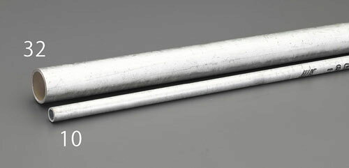 型番EA469BA-25 商品説明●呼び…25A●内径…27.6mm●外径…34.0mm●材質…SGP＝配管用炭素鋼鋼管(JIS3452)●ねじ無し●全長…2m●最高使用圧力…1MPa ★注意事項★商品画像に複数商品が載っており、番号やアル...