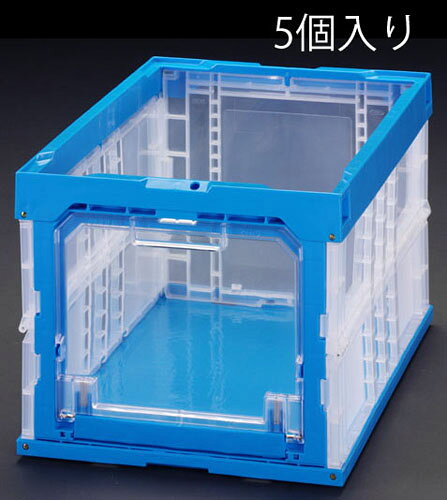 型番EA506AA-15A 商品説明●容量…50.8L●サイズ…外寸：530×366×321(H)mm内寸：491×333×311(H)mm有効内寸：491×332×303(H)mm●材質…ポリプロピレン＋PC(扉)●色…透明/ブルー●圧縮...