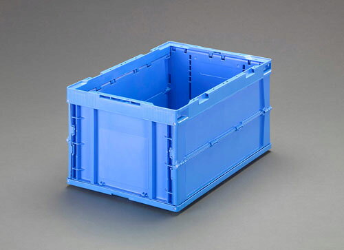 型番EA506AA-203 商品説明●容量…42.9L●サイズ…外寸：530×366×261(H)mm内寸：494×336×261(H)mm有効内寸：492×334×252(H)mm●材質…ポリプロピレン●色…ブルー●圧縮荷重…7.06kN...