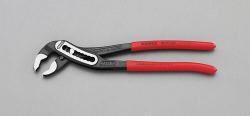 型番EA531E-250 商品説明●メーカー…KNIPEX（クニペックス）●型番…8801250●ハンドル…プラスチックコーティング●仕上げ…磨き●全長…250mm●重量…319g●最大ナット…46mm●最大開口…2”●調整段数…9●少ない...