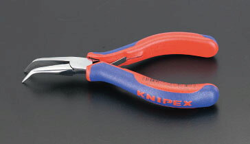 型番EA537KR-14 商品説明●メーカー…KNIPEX（クニペックス）●型番…3582145●全長…145mm●先端角度…45°ベント●先端サイズ…1.0×2.5mm●ハンドル…コンフォート●仕上げ…鏡面磨き●バネ付 ★注意事項★商品画...