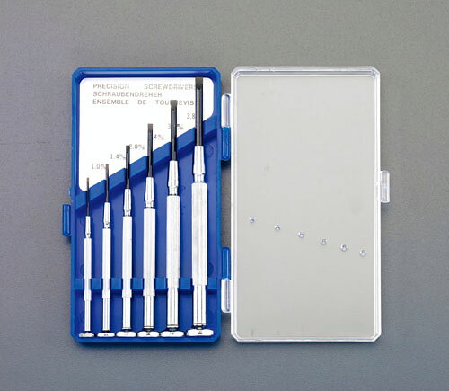 型番EA552GD 商品説明●〈セット内容〉(−)ドライバー…1.0、1.4、2.0、2.4、3.0、3.8mm●全長…75〜123mm ★注意事項★商品画像に複数商品が載っており、番号やアルファベットが記載されている商品がございます。その...
