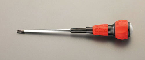 型番EA557AJ-2 商品説明●サイズ×軸径…(＋)#2×6.3mm●軸長…100mm●貫通柄の為、ハンマーでたたけます。●ハンドル後端のプラスチック部は絶縁体ですが、本製品は絶縁ドライバーではありません。●打撃によるヒビや割れ、隙間の発...