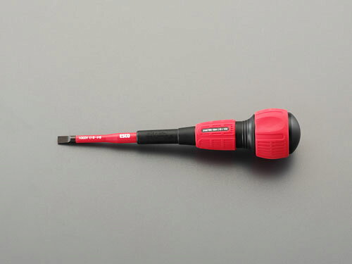 型番EA557BM-150 商品説明●先端…6.0×0.9mm●細軸径…φ6mm●軸長…150mm●1000V絶縁●ハンドルは手の平に収まる抜群のフィット感●押しながらトルクもよく伝わるグリップ形状●生産国…日本 ★注意事項★商品画像に複数...