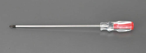 型番EA557C-13 商品説明●先端×軸径…＃1×5mm●軸長…150mm●重量…61g●マグネット付●耐油・耐薬品・耐衝撃性に優れたアセテート樹脂を使用したクリスタルハンドル●生産国…日本 ★注意事項★商品画像に複数商品が載っており、番...