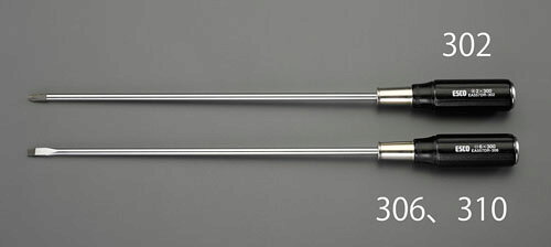 型番EA557DR-306 商品説明●貫通柄の為、ハンマーでたたけます。●先端…(−)6×0.9mm●軸長(mm)…300●先端マグネット付●生産国…日本 ★注意事項★商品画像に複数商品が載っており、番号やアルファベットが記載されている商品...