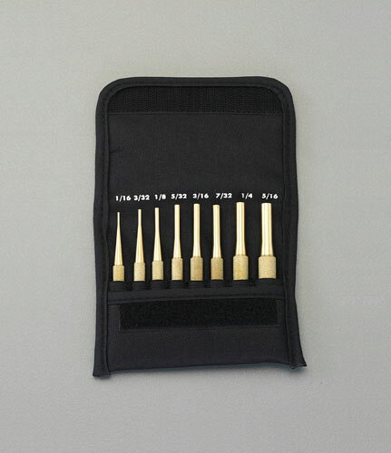 型番EA572CG 商品説明●材質…真鍮●総重量…328g●〈セット内容〉…8本組●全長…100mm●EA572CG-1.5（先端径：1/16”）●EA572CG-2.5（先端径：3/32”）●EA572CG-3（先端径：1/8”）●EA5...