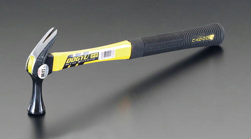 型番EA575WN-3 商品説明●ハンマーヘッド材質…炭素工具鋼●柄材質…グラスファイバー●クリップ材質…ゴム●打撃面…ギザ付●頭径…29mm●全長…390mm●頭部長…127mm●釘抜き部分幅…20mm●全重量…650g ★注意事項★商品...